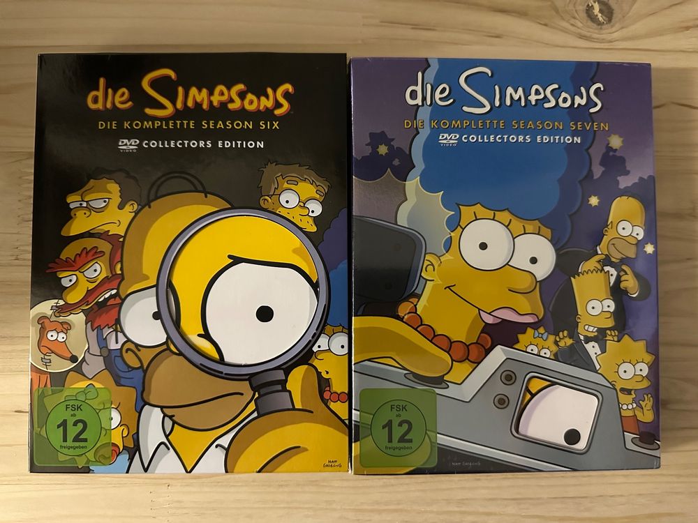 The Simpsons - DVD - 6.& 7. Staffel (Gebraucht) in Schlieren für CHF 19 ...