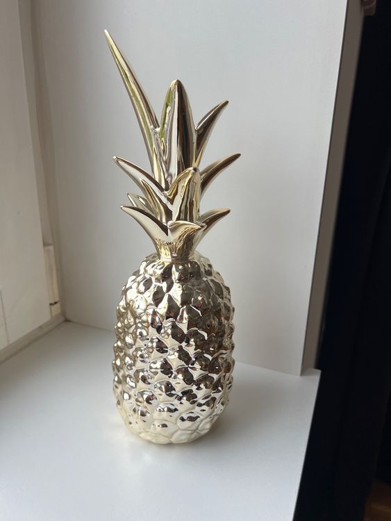 Goldene Ananas Dekofigur (Gebraucht) in Zürich für CHF 2 – mit ...