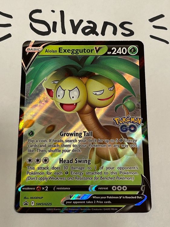 Exeggutor V Black Star Promo SWSH225 Englisch | Acheter sur Ricardo