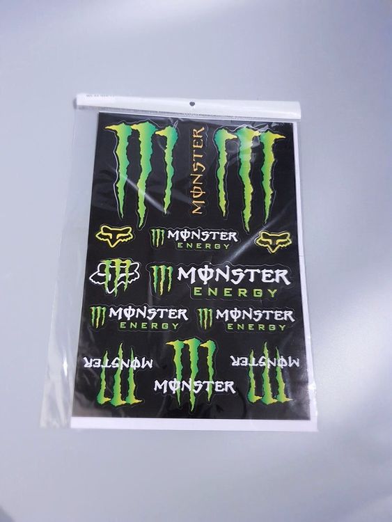 Monster Energy Verkleidung,Helm Aufkleber Dekor Set Sticker (Neu und ...