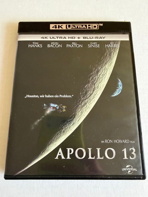 Apollo 13 - 4K UHD Disk + Blu-ray (Gebraucht) in Bern für CHF 2 – mit ...
