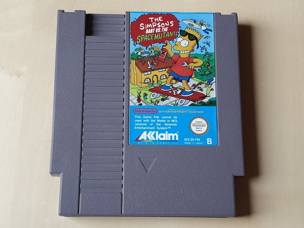 Simpsons Bart vs the Space Mutants (Gebraucht) in Stansstad für CHF 19. ...