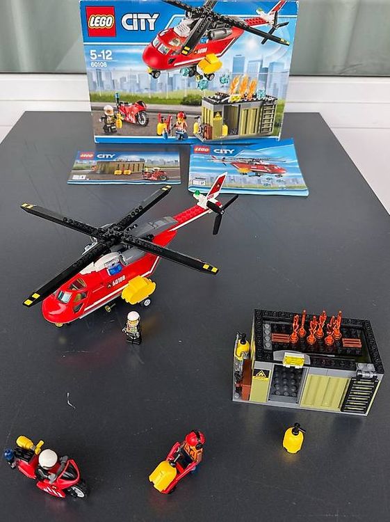 LEGO 60108 - City - L'unité de secours des pompiers (D'occasion) à ...