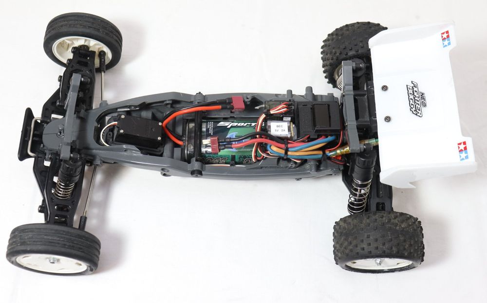 Tamiya DT-03 Neo Fighter 2WD Buggy 1:10 RTR Komplettset (Gebraucht) in Frick für CHF 89 – mit ...