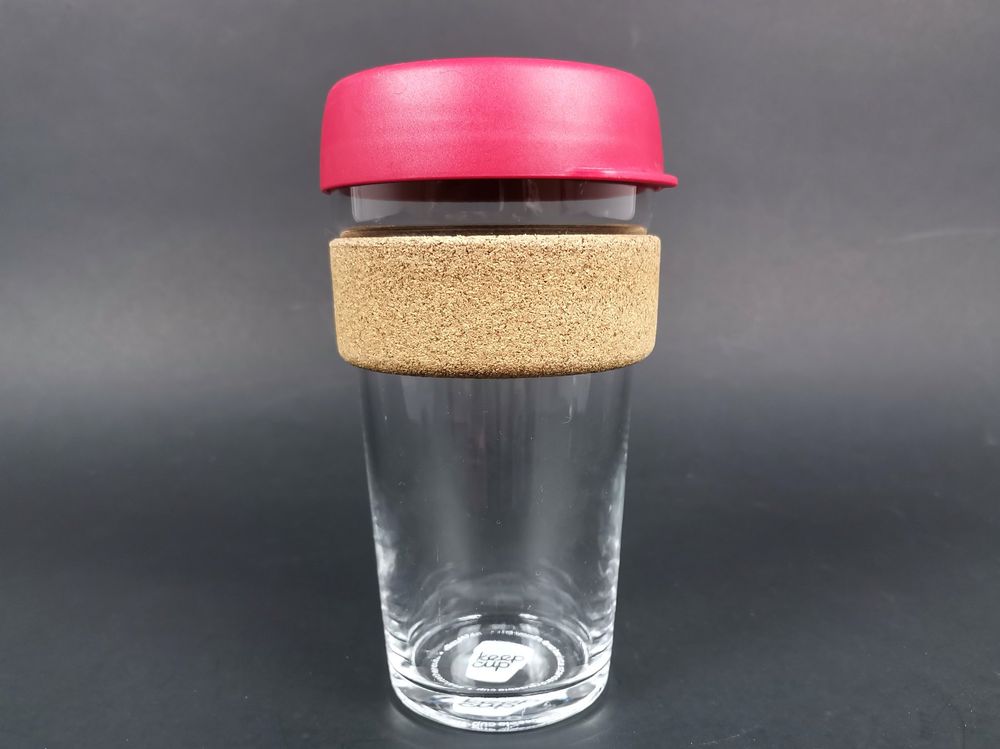 KEEP CUP - Brew Cork Mehrwegbecher 16oz Glas (Gebraucht) in ...