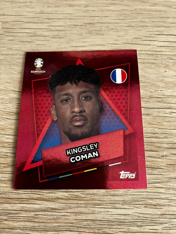 Topps EM 2024 Sticker - Kingsley Coman SP | Kaufen auf Ricardo