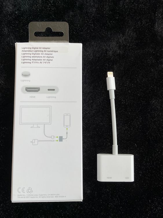 Apple Lightning to Digital AV Adapter (Neu und originalverpackt) in ...