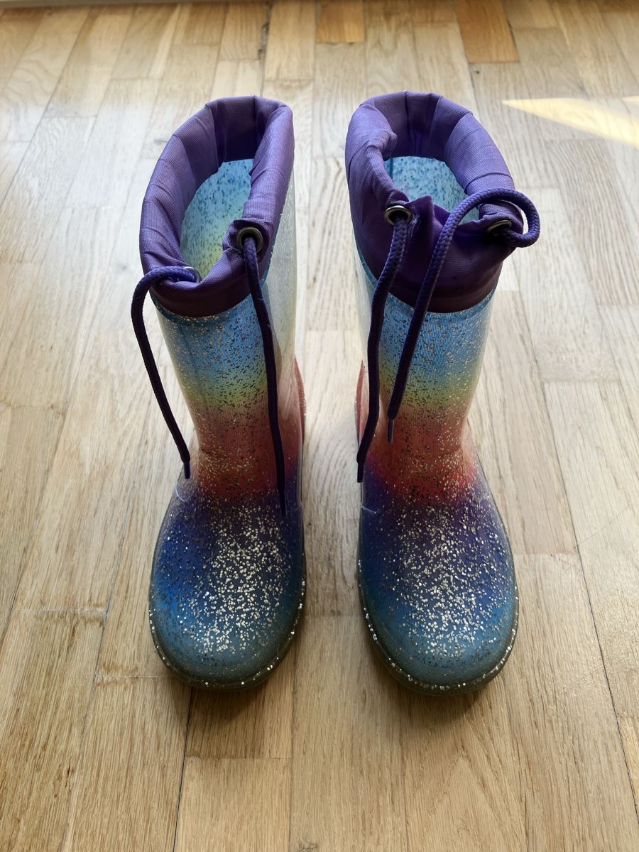 LICO BLINKY - Glitzer Regenstiefel Gr. 28 (Gebraucht) in Zürich für CHF ...