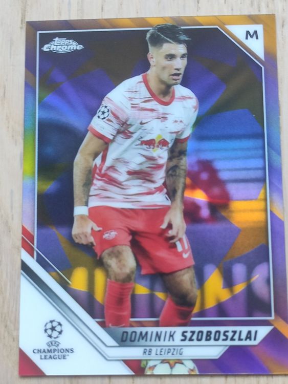 Dominik Szoboszlai Purple Gold Starball Refractor 21-22 | Kaufen auf ...