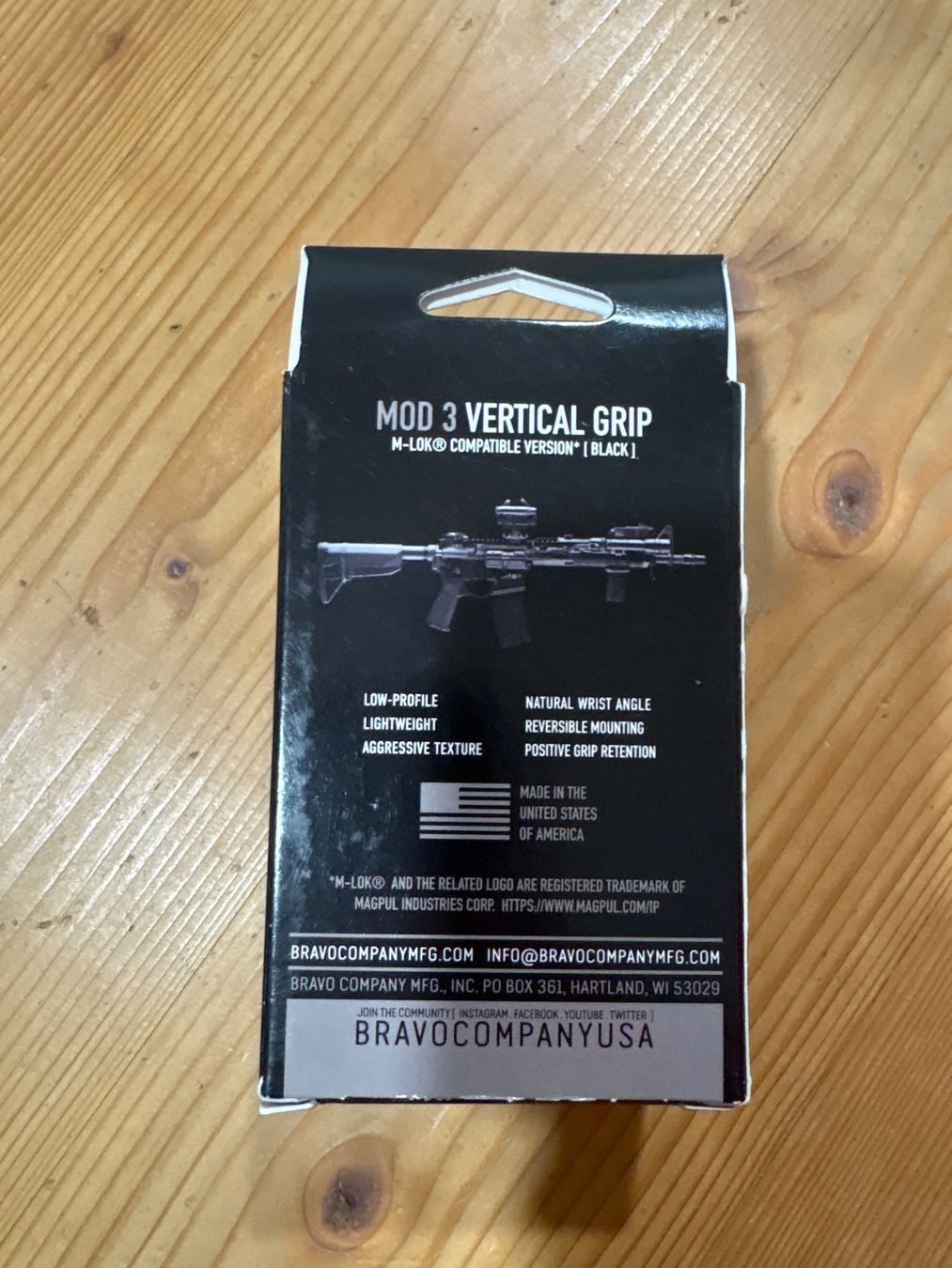 NEU BCM Gunfighter Vertical Grip Mod 3 M-Lok Ar15 Stgw Tacti (Neu und ...