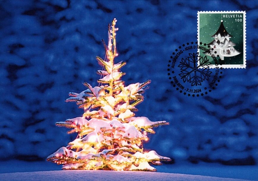 Maximumkarte Weihnachten 2024 - Tannenbaum (Neu (gemäss Beschreibung)) in Dottikon für CHF 4 ...