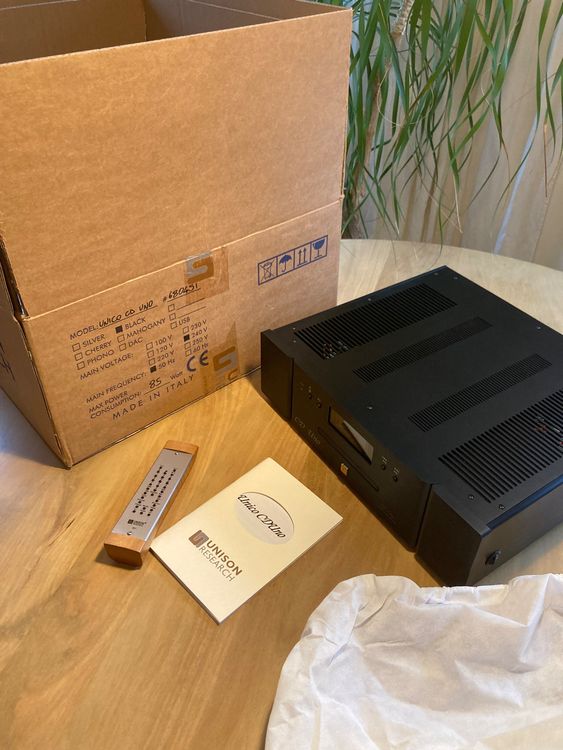 Unison CD Uno Röhren CD Player und DAC - Top! (Gebraucht) in St. Gallen ...