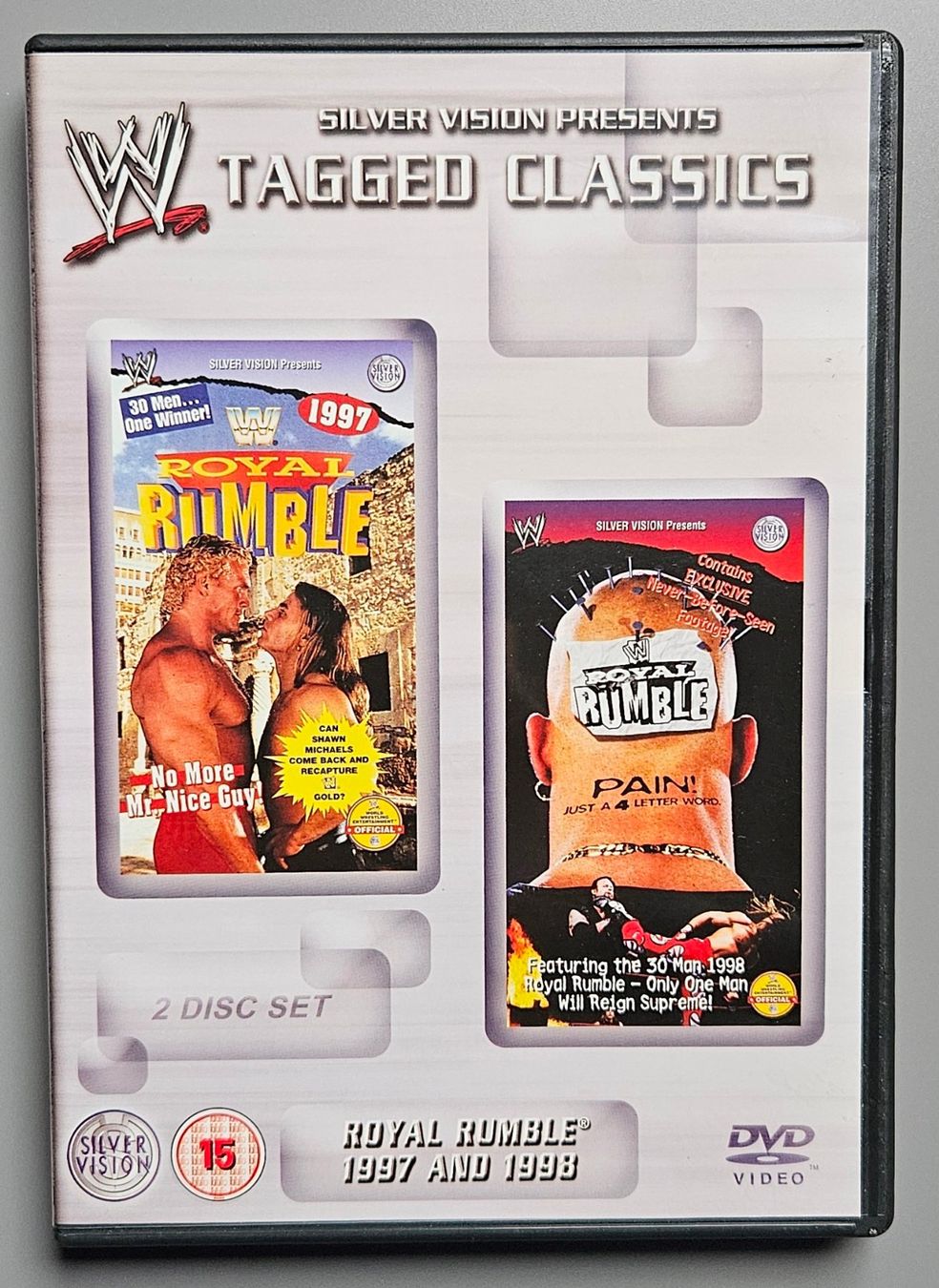 WWE Tagged Classics Royal Rumble 1997 + 1998 2 DVD WWF WCW (Gebraucht ...