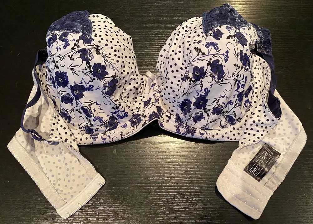 BH weiss blau 95F BPC soutien-gorge reggiseno bra (Nr. 212) (Gebraucht ...