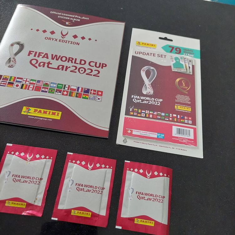 QATAR 2022 PANINI ALBUM (LEER) + UPDATE SET | Kaufen auf Ricardo