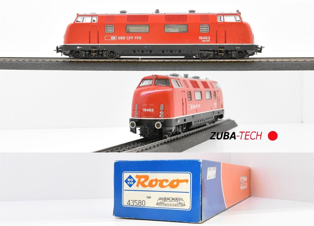 Roco 43580 Diesellok Am 4/4 18463 SBB H0 (Gebraucht) in St. Gallen für ...