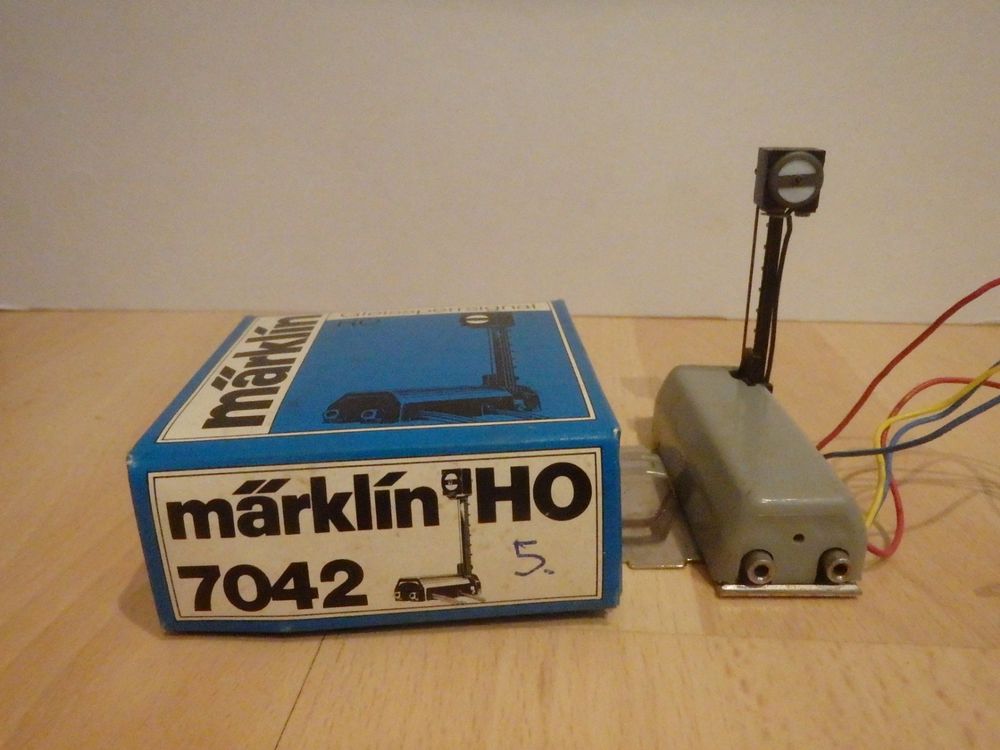 Märklin H0 Gleissperrsignal - Art.nr. 7042 | Kaufen auf Ricardo