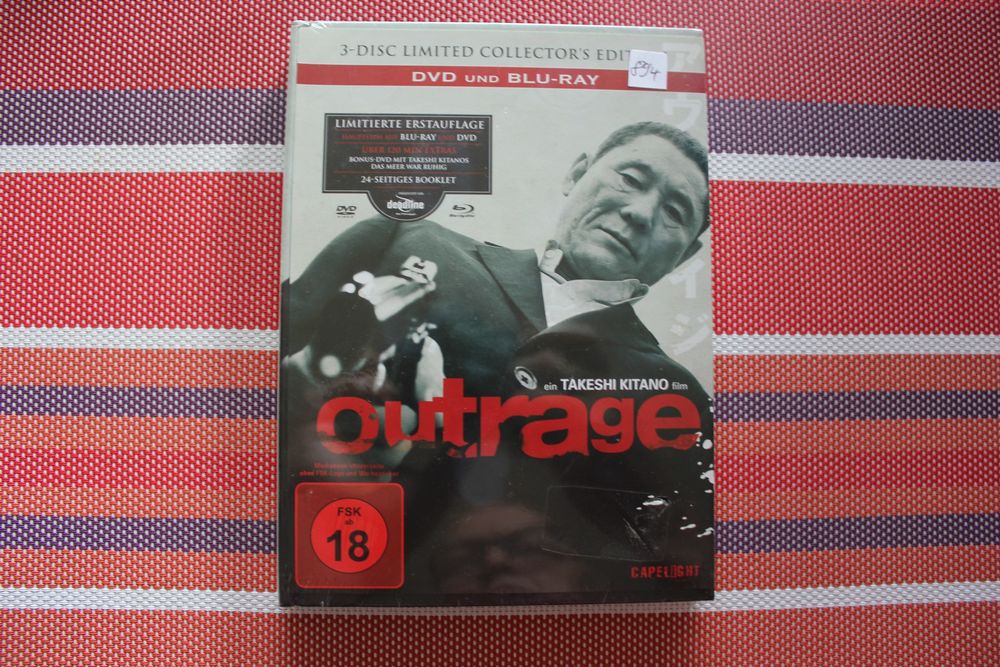 Outrage Mediabook OOP (Blu-ray/DVD)OVP !!NEU Rar (894) (Neu und originalverpackt) in Geroldswil ...