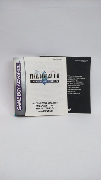 Final Fantasy I & II Dawn of Souls - Game Boy Advance - GBA (Gebraucht ...