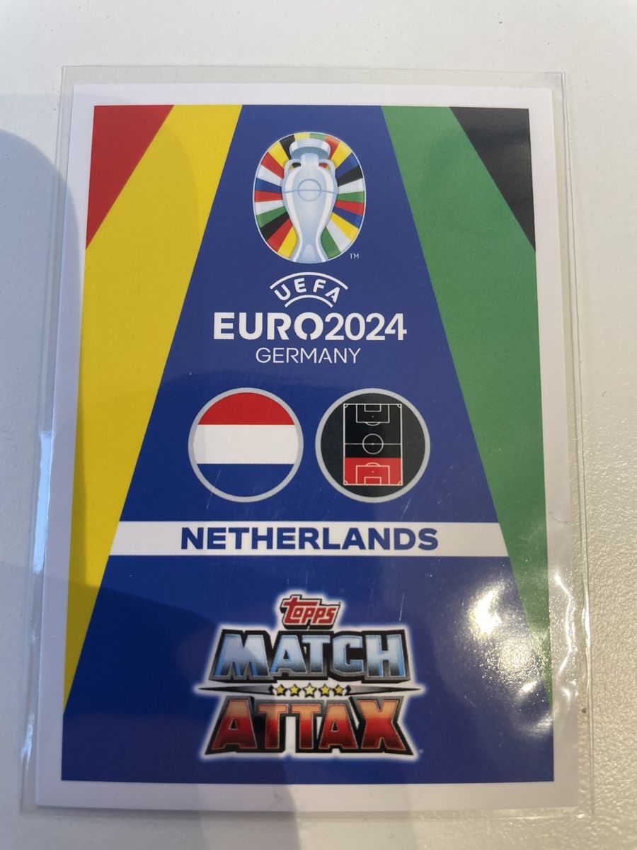 Match Attax V. van Dijk Captain Holland EM 2024 Karte (Neu (gemäss ...