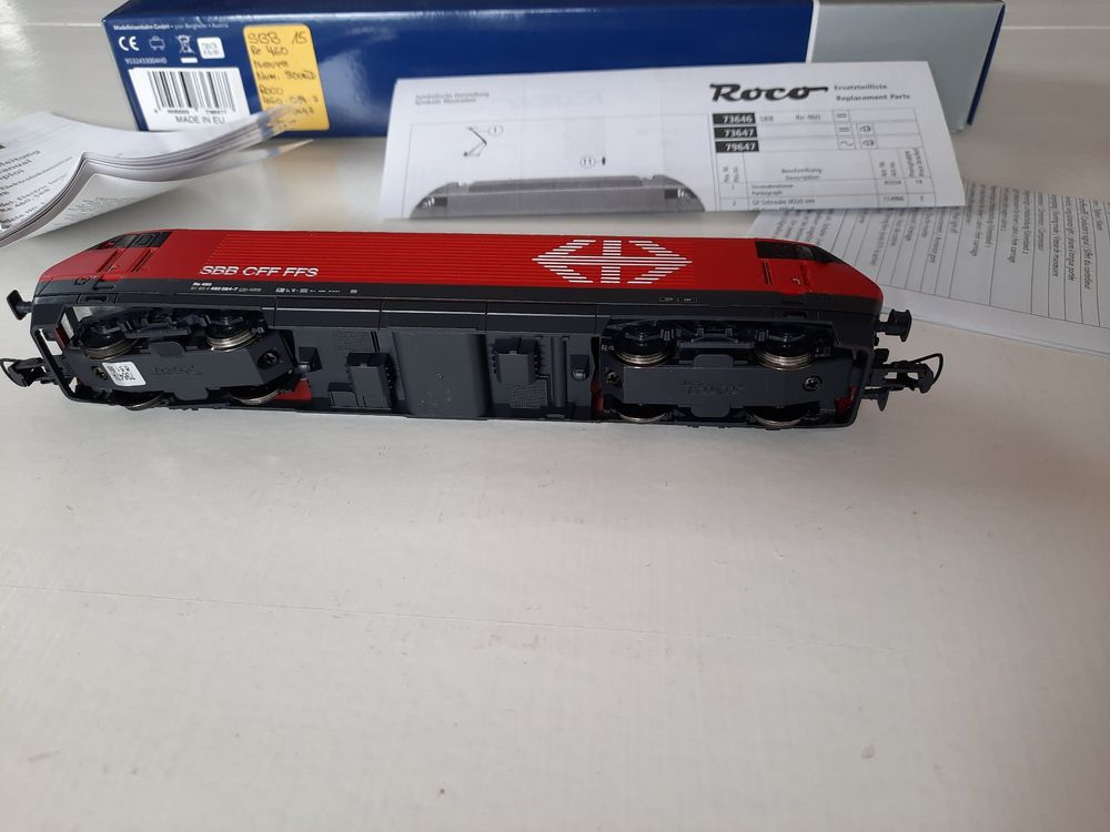 LOCOMOTIVE SBB Re 460 ROCO ETAT DE NEUF CONTINU DIGITAL SON | Kaufen ...