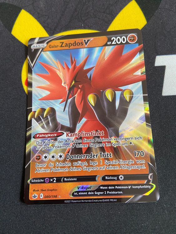 Galar-Zapdos V Schaurige Herrschaft (Gebraucht) in Reinach für CHF 1.4 ...