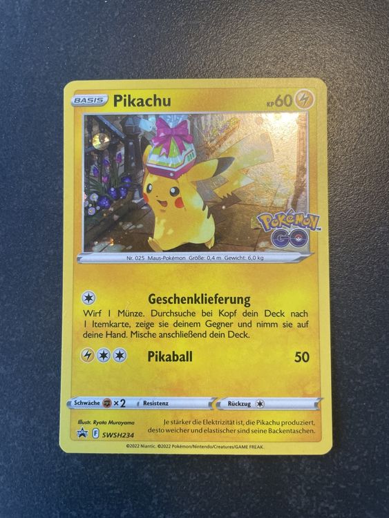 Pikachu Pokémon go EN promo (Gebraucht) in Steinhausen für CHF 3 – mit ...