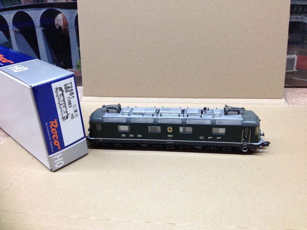 Roco 72581 SBB Re 6/6 11663 grün Eglisau (Neu (gemäss Beschreibung)) in ...