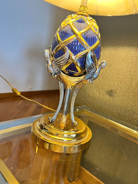 Tischlampe "The Faberge Imperial Egg Lamp" | Kaufen auf Ricardo