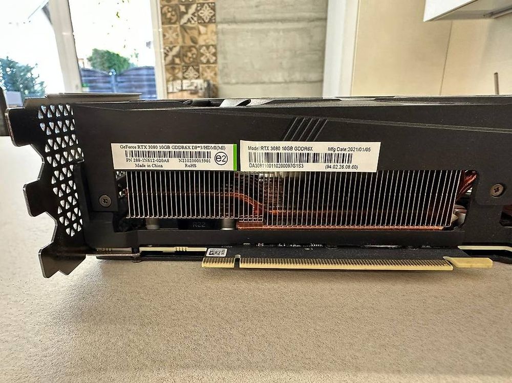 RTX 3080 10GB GDDR6X (PREDATOR) defekt / für Ersatzteile (Gebraucht) in ...
