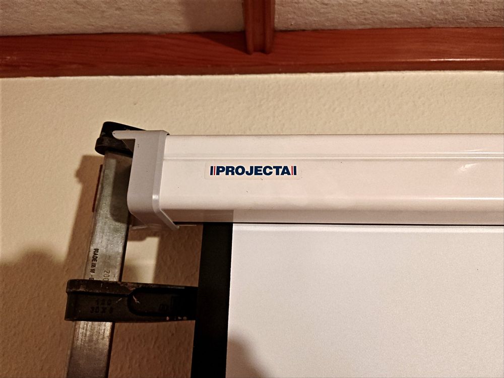 Projecta Heimkino-Leinwand, ideal für Filmeabende! (Gebraucht) in ...