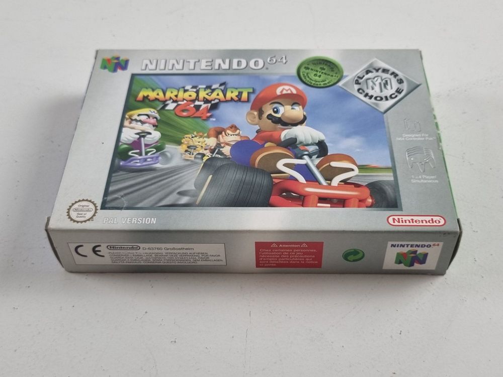 Nintendo 64 Mario Kart Silver OVP N64 (Gebraucht) in Basel für CHF 31 ...