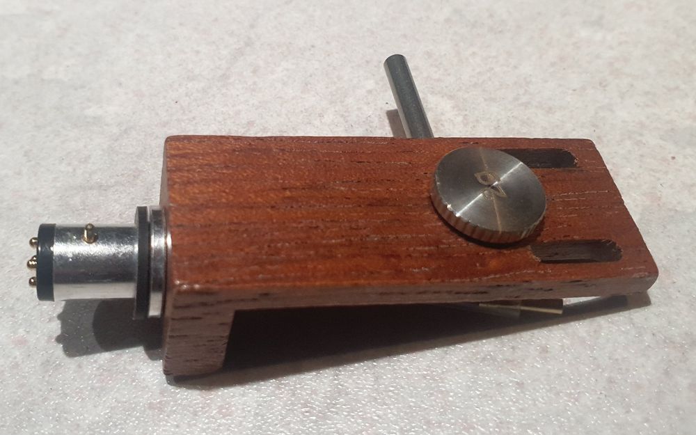 Headshell aus Holz mit Zusatzgewicht NEU | Kaufen auf Ricardo