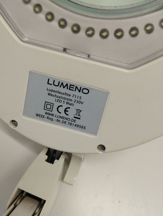 Lumeno Lupenleuchte 7115 LED (Gebraucht) in Niederdorf für CHF 65 – mit ...