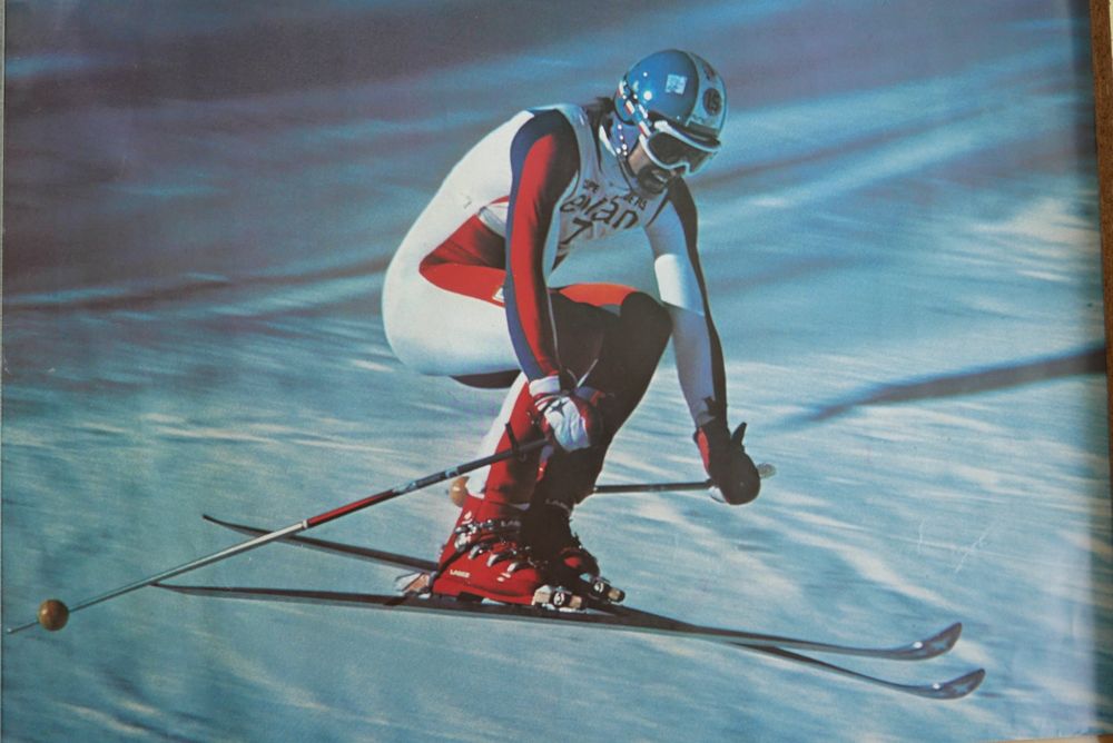 Poster von Bernhard Russi 70er Jahre (Gebraucht) in Rotkreuz für CHF 10 ...