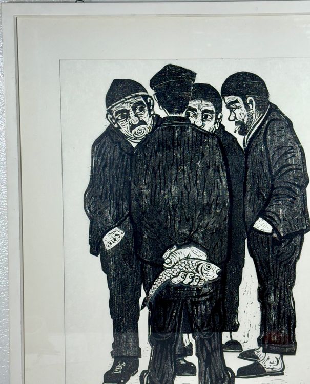 Paul Franken (1921-2003) Grosses Holzschnitt Handsigniert/Nr (Gebraucht ...