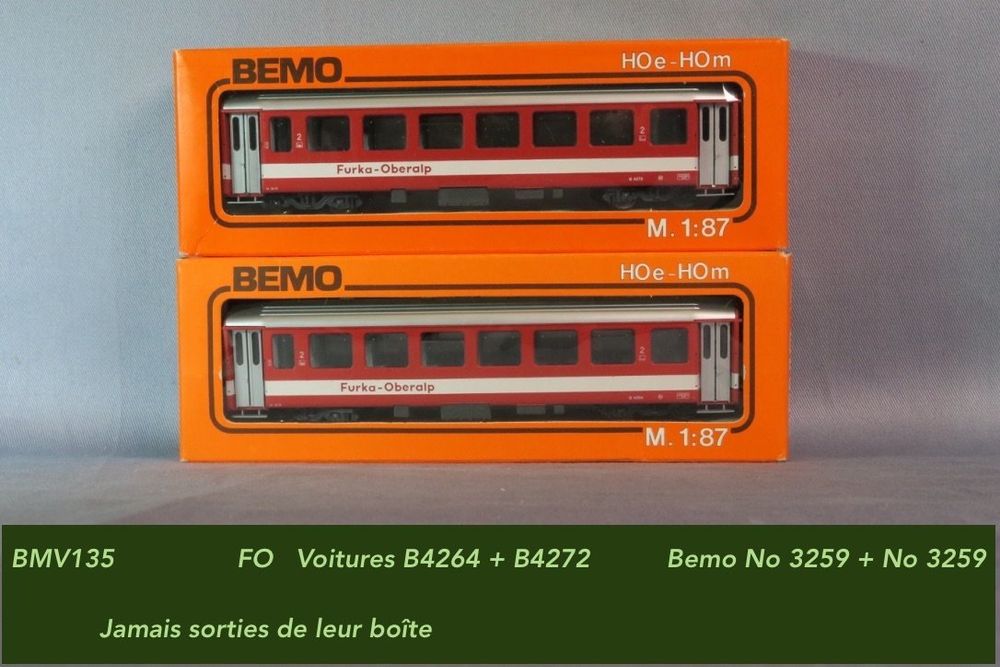 BMV135 2 Voitures FO BEMO | Kaufen auf Ricardo