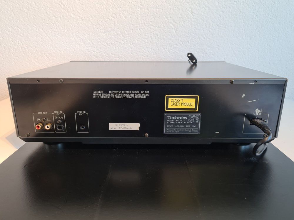 Technics SL-PS70 MASH HIFI CD Player | Kaufen auf Ricardo