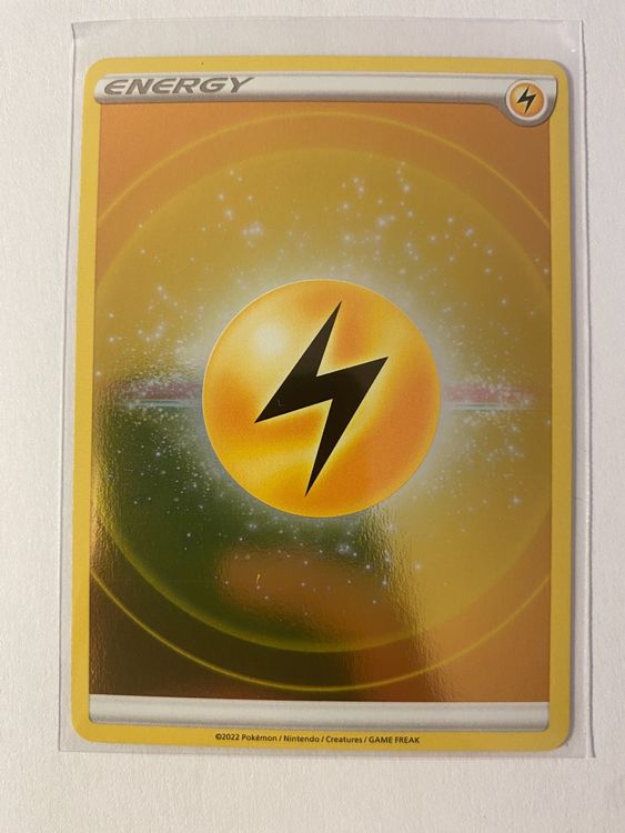Pokemon Lightning Energy Holo Crown Zenith EN | Kaufen auf Ricardo