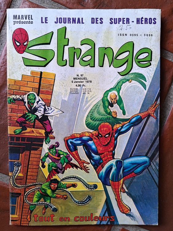 STRANGE N° 97 - Lug 1978 - Très Bon état (D'occasion) à LAUSANNE pour ...