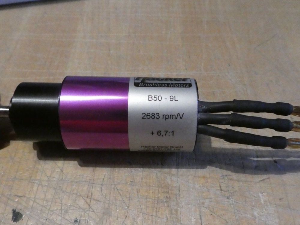 Motor Hacker B50 9L- 6,7:1 Getriebe | Kaufen auf Ricardo