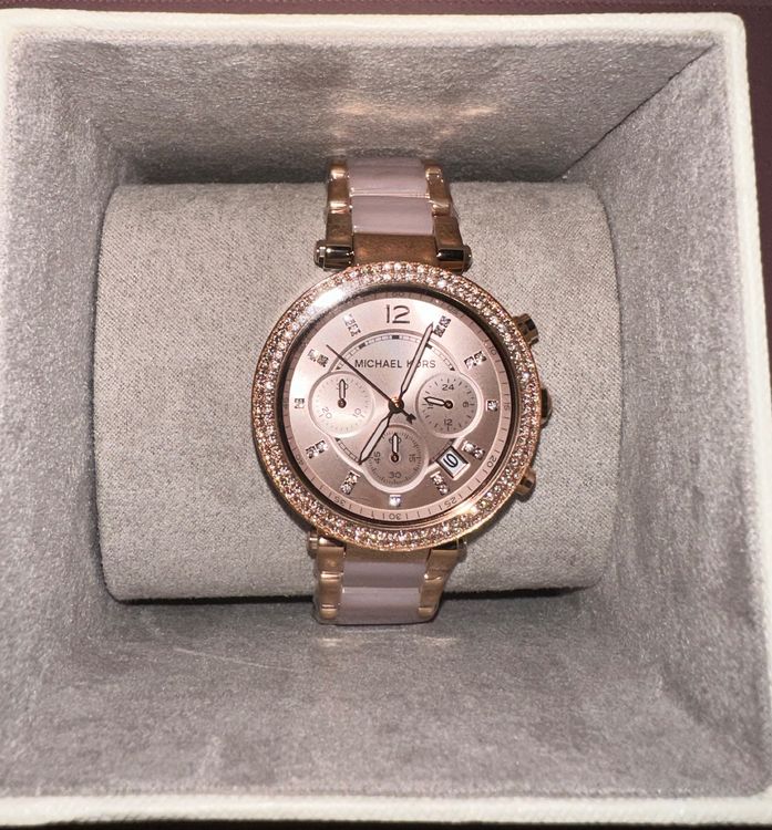 Neue Michael Kors Damen Uhr in Roségold | Kaufen auf Ricardo