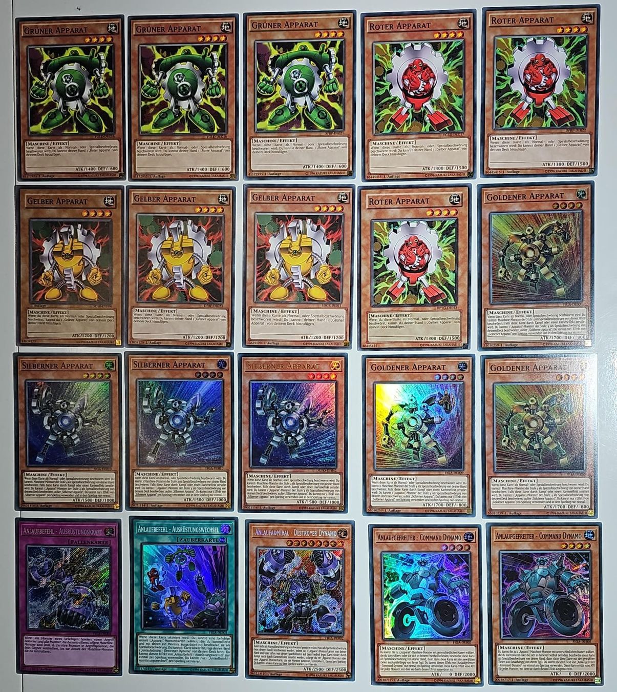 Yu-Gi-Oh! Apparate Apparat Maschinen Deck Core Sammlung (Neu und ...