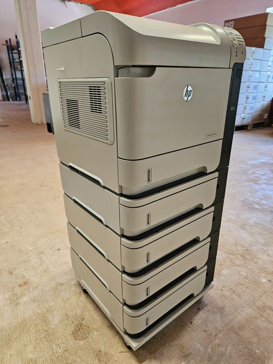 HP LaserJet 600 M602 mit 4 Zusatzschächten und Duplex | Kaufen auf Ricardo