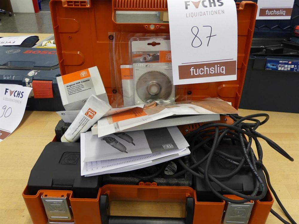 087) Fein SuperCut FSC 2.0Q Säge | Kaufen auf Ricardo