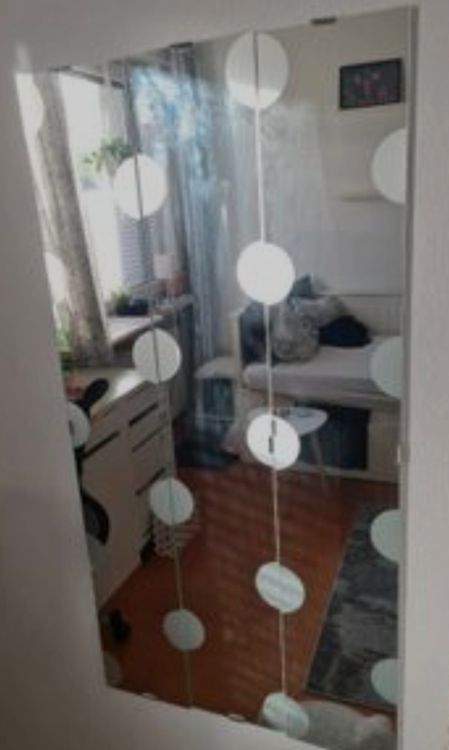 IKEA Spiegel 20x120cm mit Punkten Muster LUNDAMO (Gebraucht) in Zürich ...
