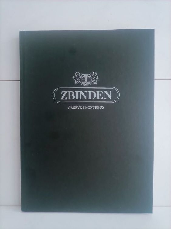 Catalogue Brochure montres Zbinden Genève / Montreux (FR) (Gebraucht ...