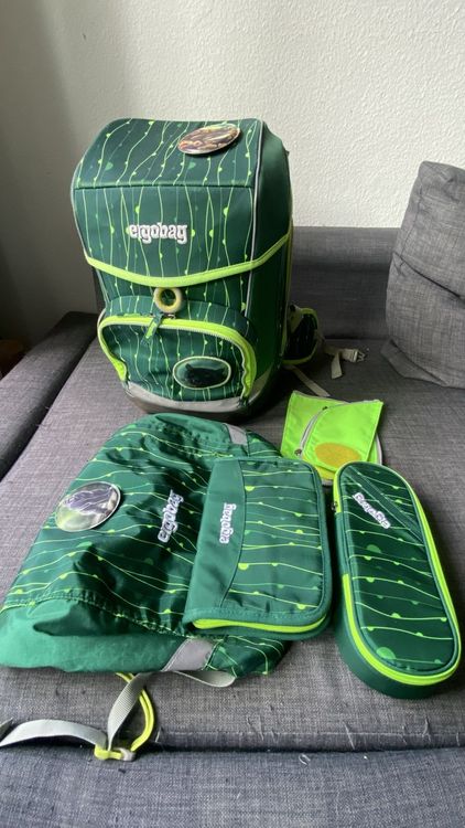 Ergo Schulrucksack-Set „Jungel“ (Gebraucht) in Basel für CHF 35 – mit ...