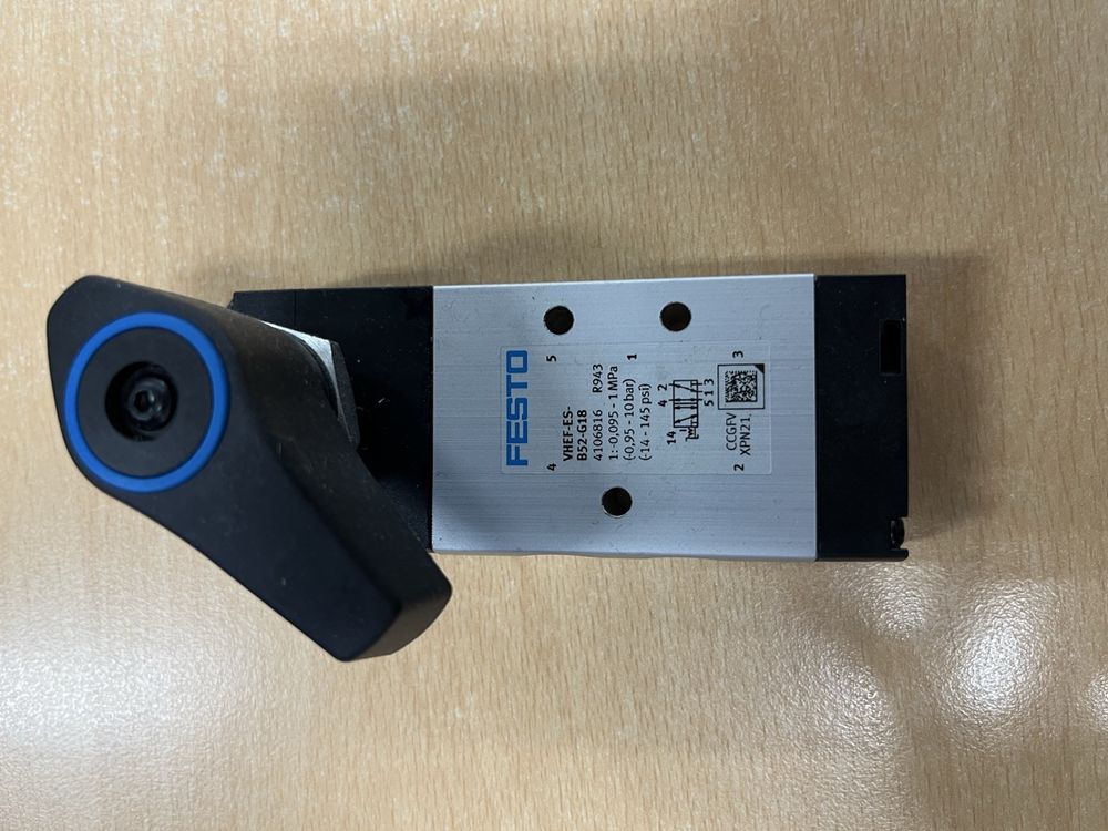 Festo Handhebelventil VHFF-ES 5/2 weg (Neu und originalverpackt) in ...