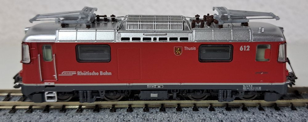 RhB Ge 4/4 II Thusis 612 MDS Analog Spur N Neu OVP (Neu und ...